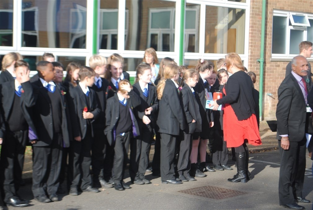 Springwood High School - Remembrance Day 2015