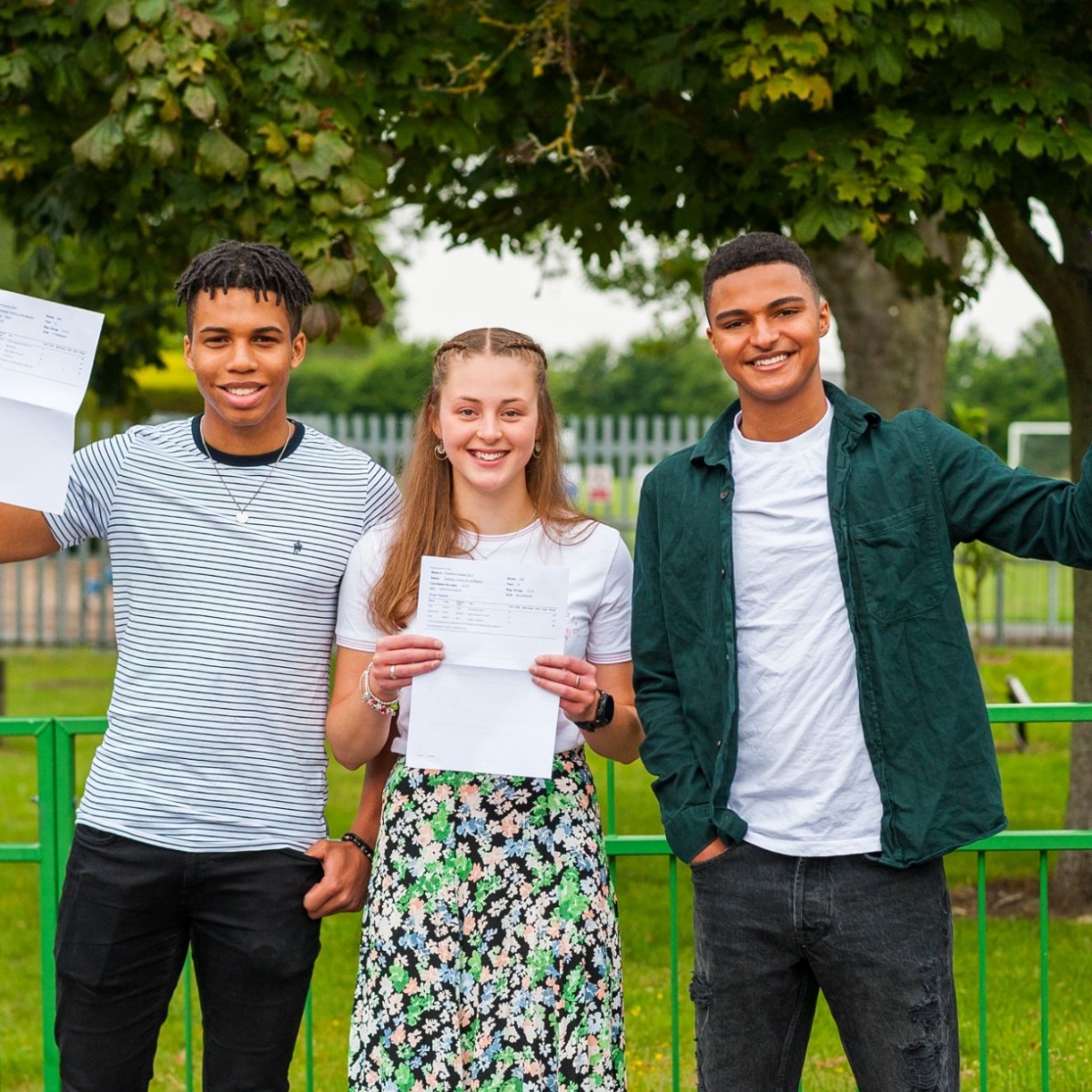 Springwood High School - A-Level joy at Springwood