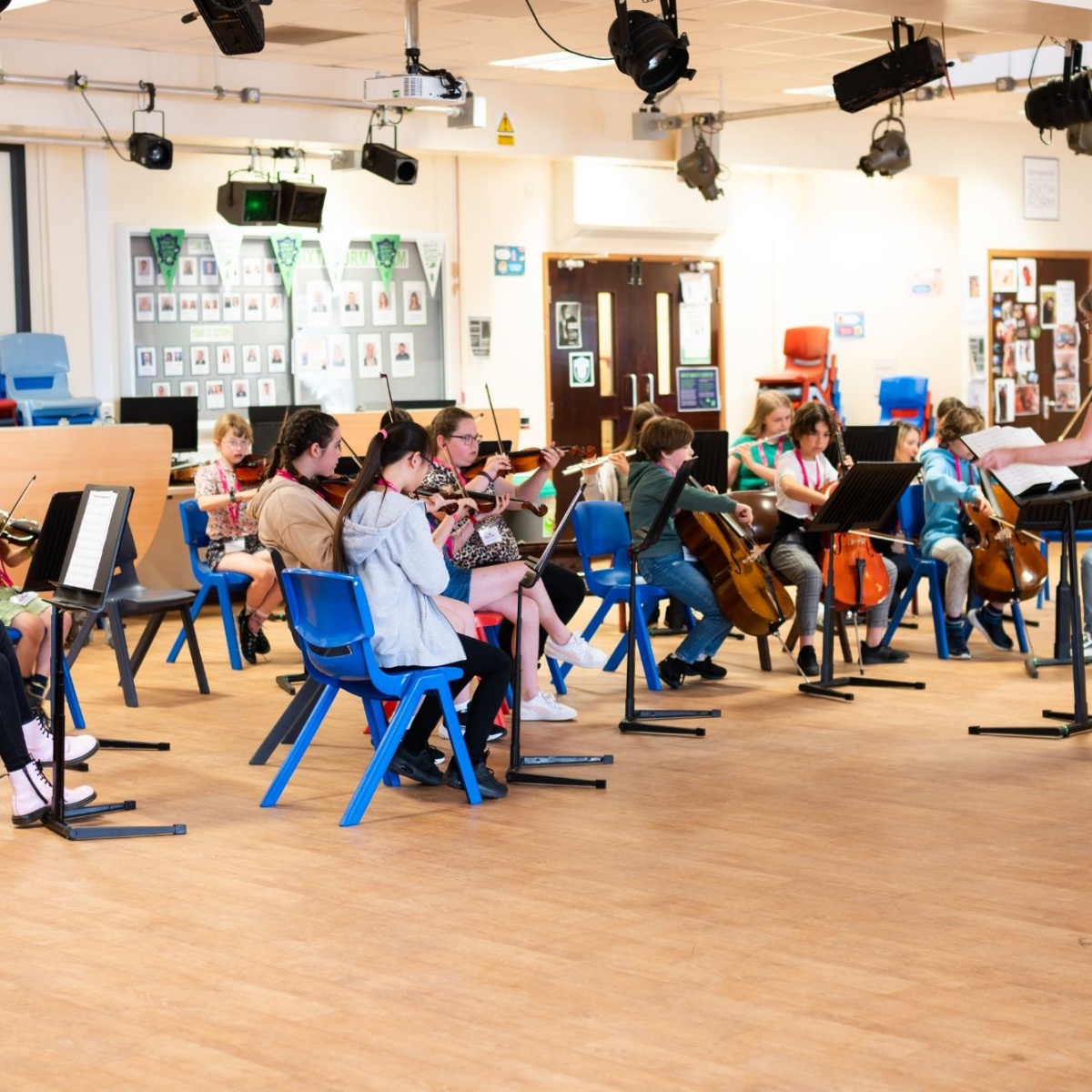 Springwood High School - West Norfolk’s young musicians make music together