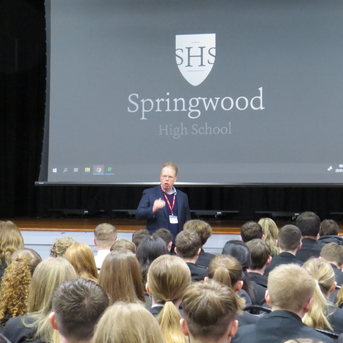Springwood High School - Talk inspires Springwood eco warriors