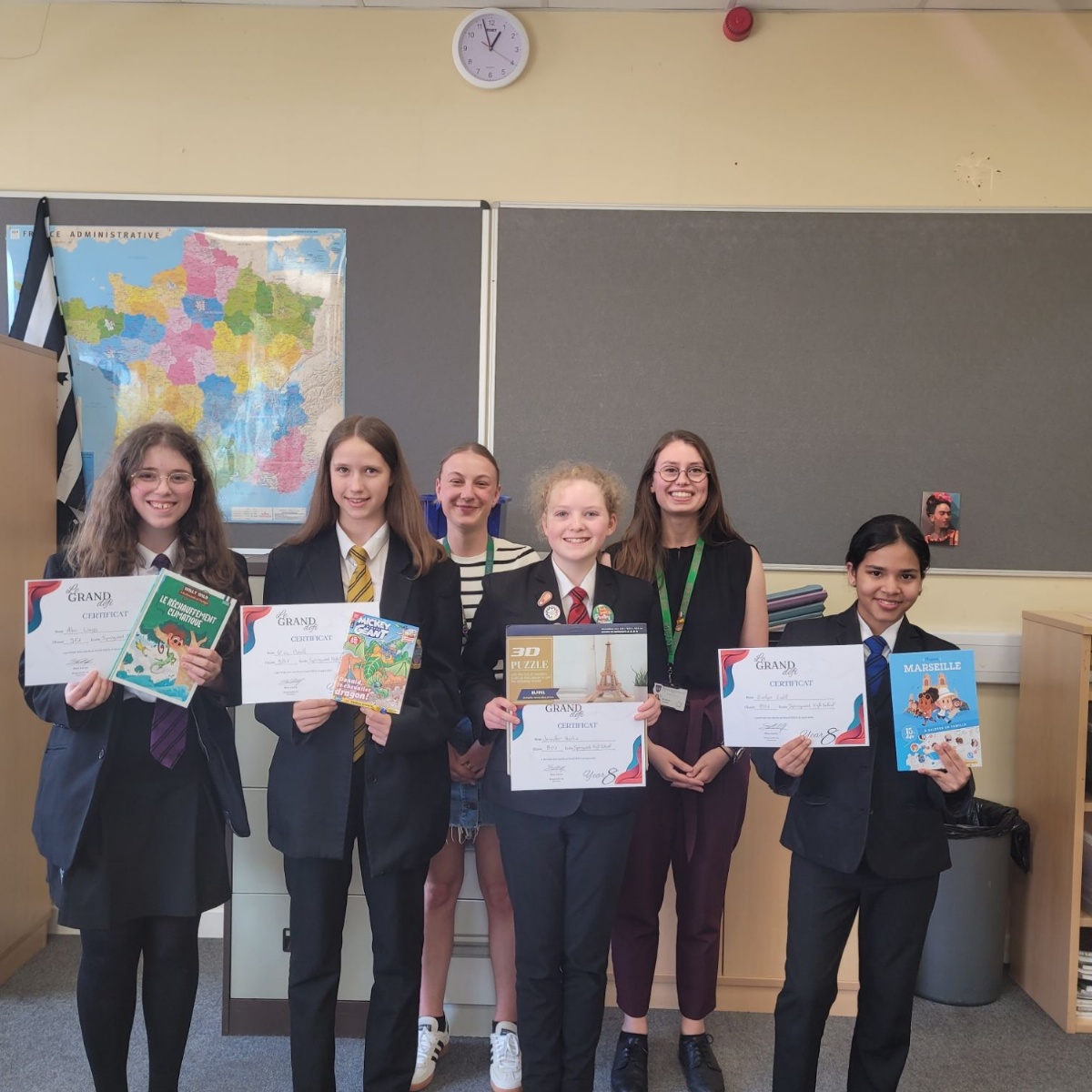 Springwood High School - Winning words for Springwood French students