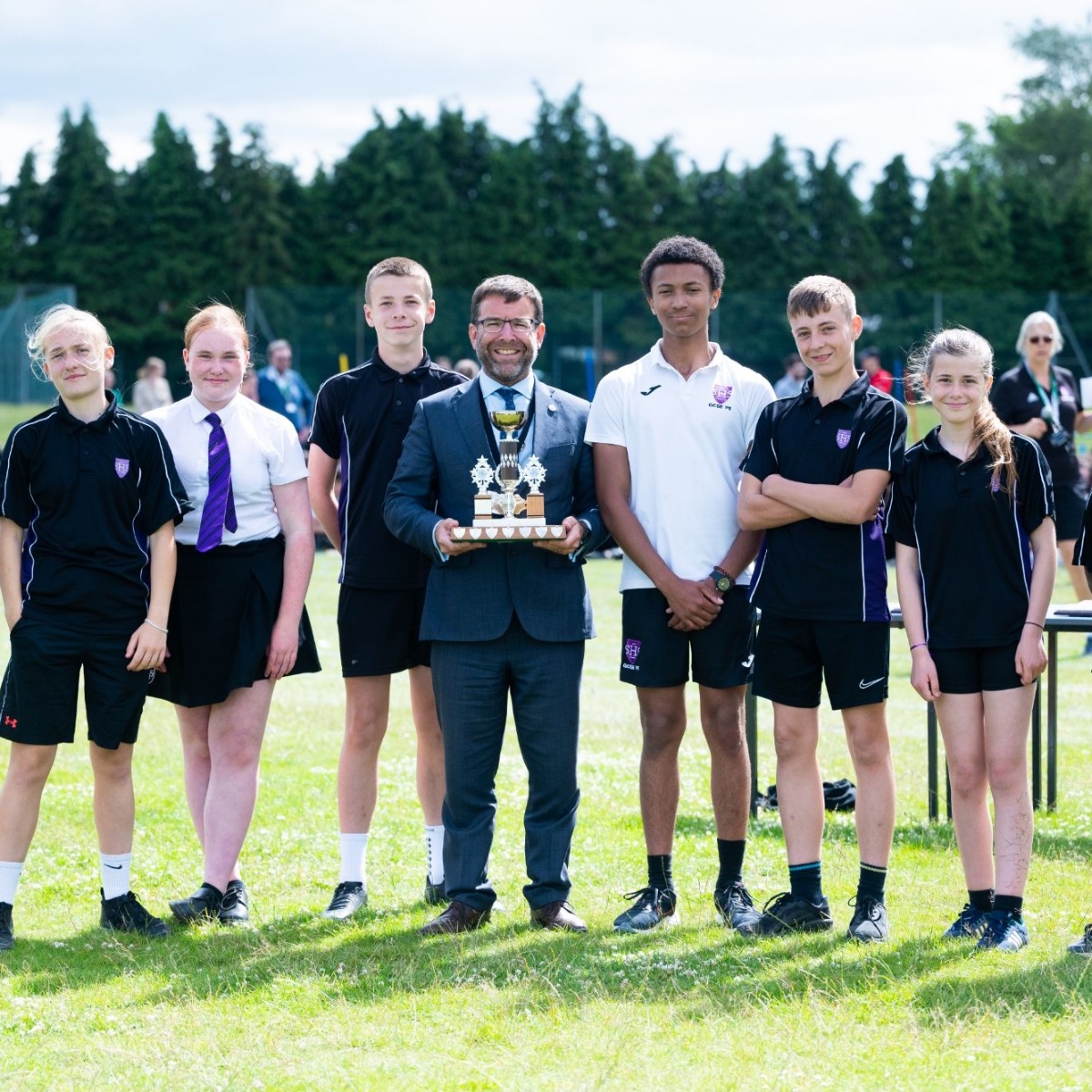 Springwood High School - Athletes vie for victory at Springwood Sports Day