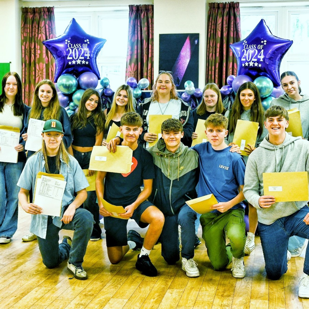 Springwood High School - GCSE Results Day at Springwood